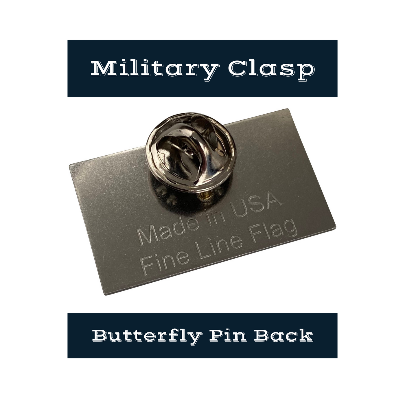 Police Lapel Pin | Thin Blue Line Flag Lapel Pin | Fine Line Flag ...